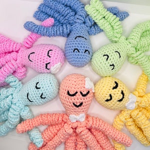 NICU Octopus, Preemie Octopus, Newborn Octopus, Crocheted Octopus ...