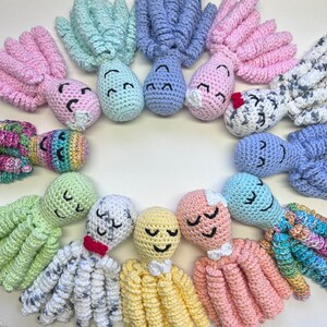 NICU Octopus, Preemie Octopus, Newborn Octopus, Crocheted Octopus ...