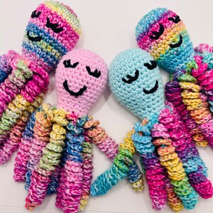 NICU Octopus, Preemie Octopus, Newborn Octopus, Crocheted Octopus ...