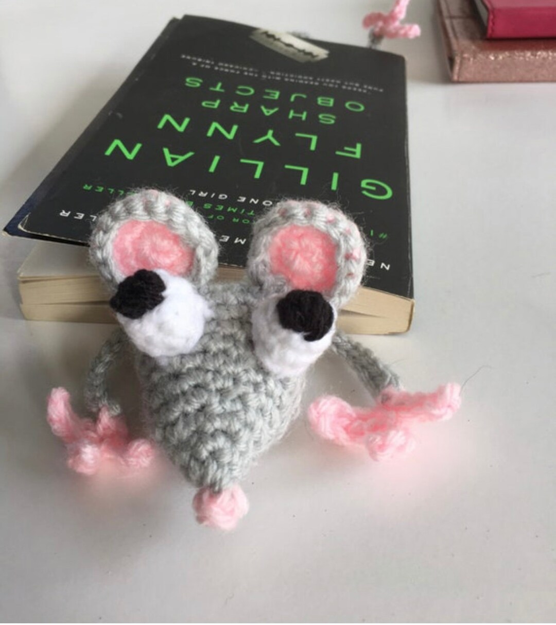 Bookmark, Rat Bookmark Crocheted, Smashed Rat Bookmark - Etsy