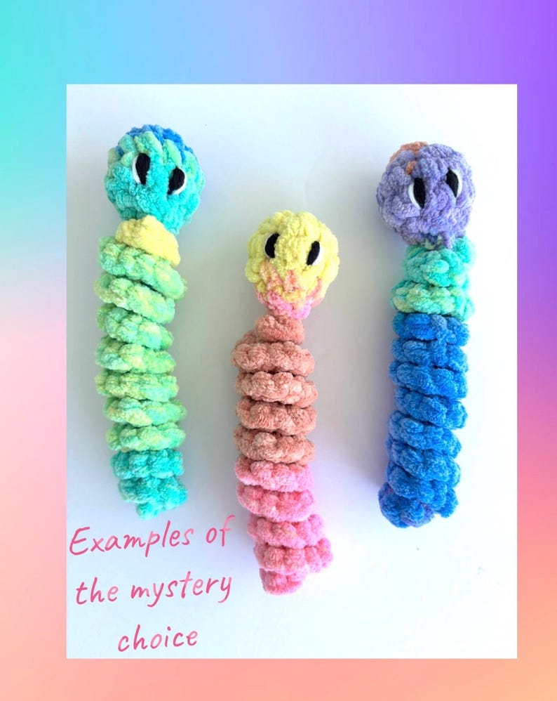 Worry Worm, Worry Worm Buddy, Fidget Toy, Anxiety Relief, Worry Worm ...