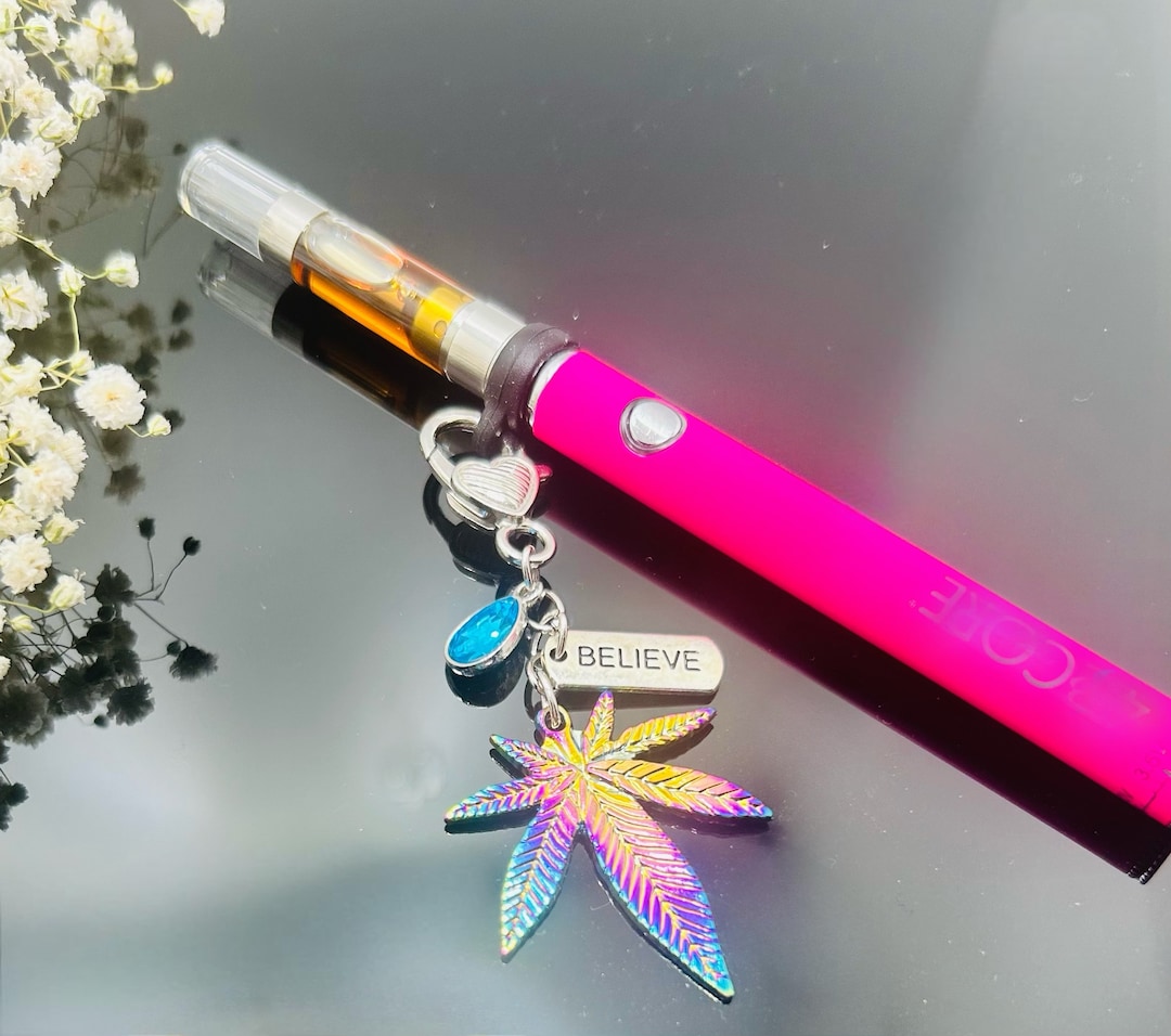 Vape Pen Keychain Holder Charms, Vape Jewelry Keychain, E-pen Holder ...