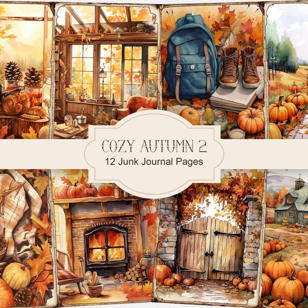 Autumn Scene - Etsy