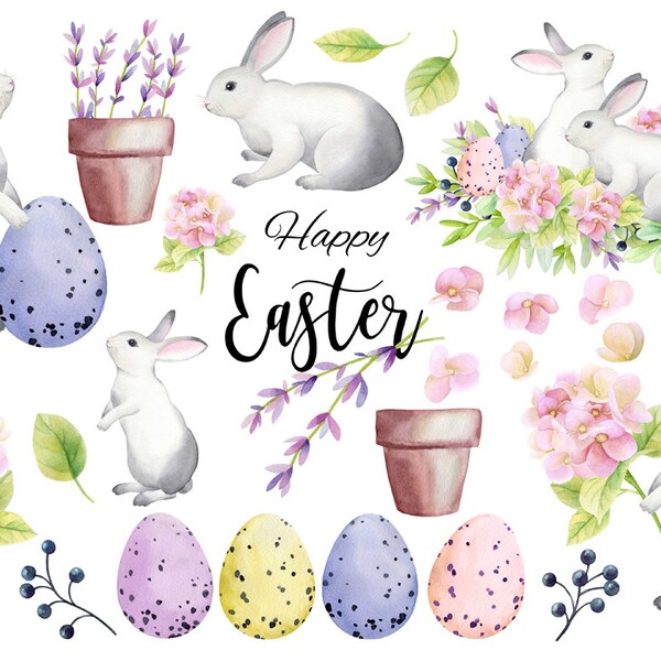 Clip Art Easter - Etsy
