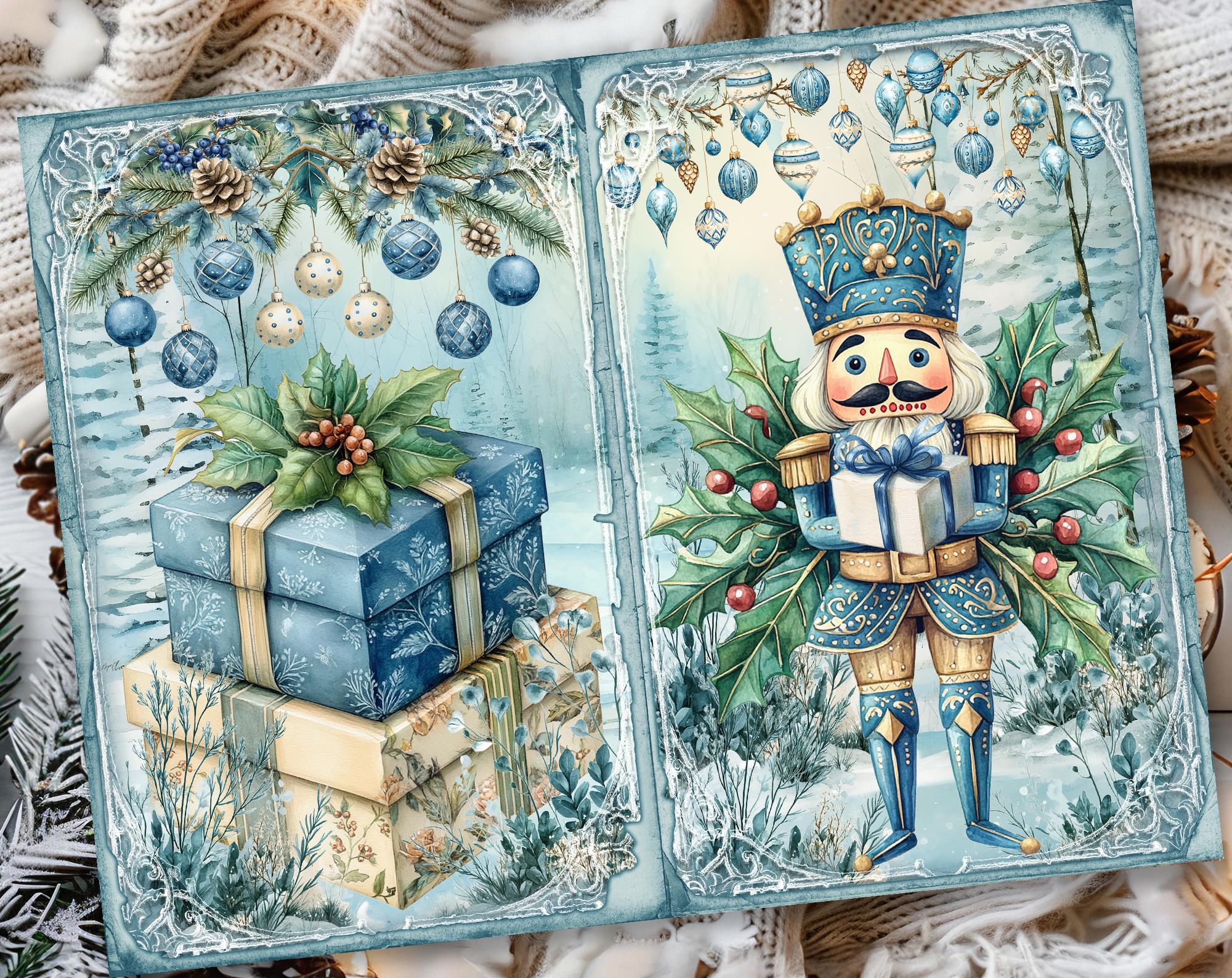 Christmas Magic 2 Junk Journal Printable Pages, Junk Journal Kit ...
