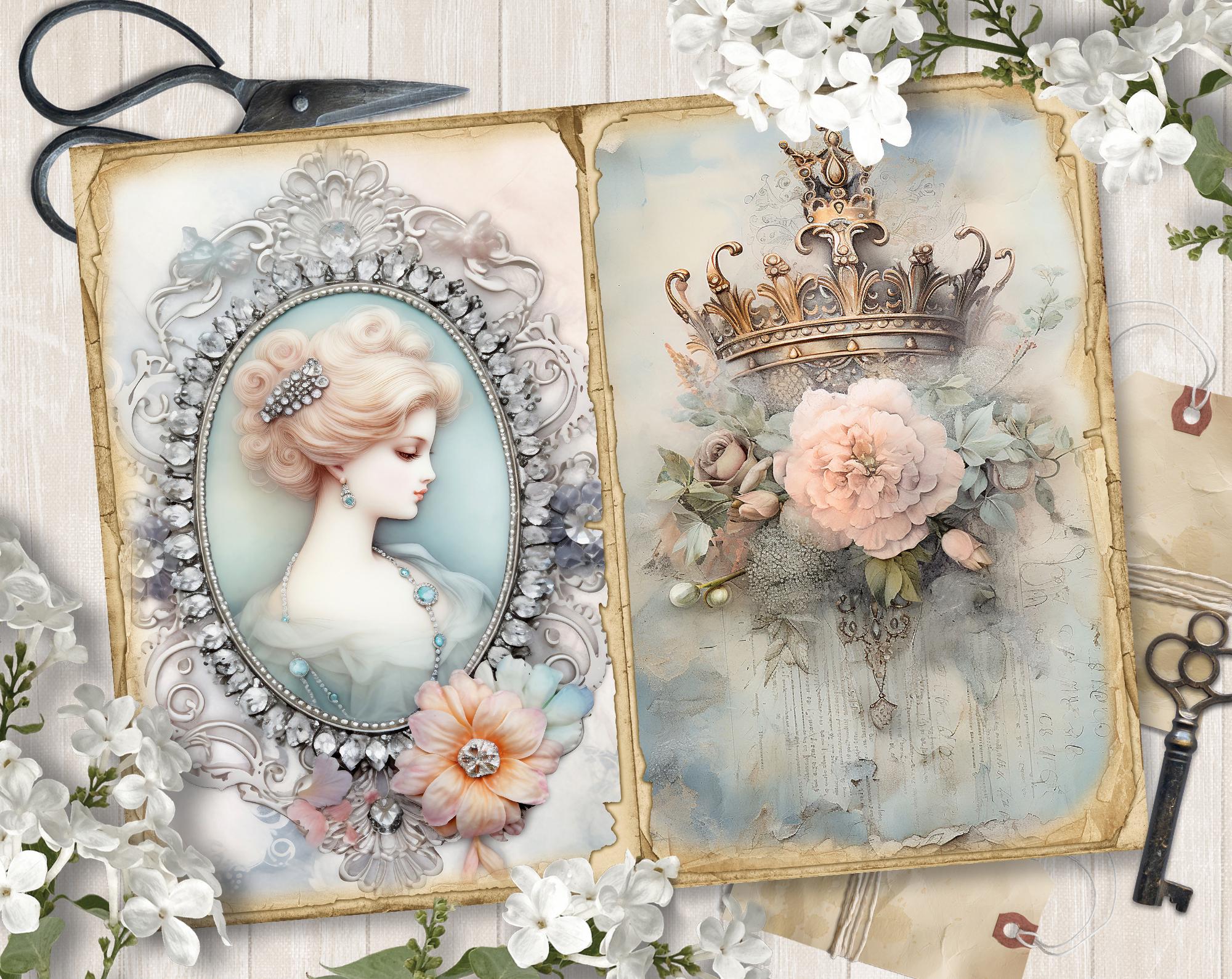 Tenderness 2 Junk Journal Printable Pages, Junk Journal Kit, Scrapbook ...