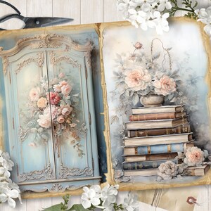 Tenderness 4 Junk Journal Printable Pages, Junk Journal Kit, Scrapbook ...