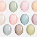 Watercolor Balloons Clipart Png, Birthday Clipart, Balloon Png ...