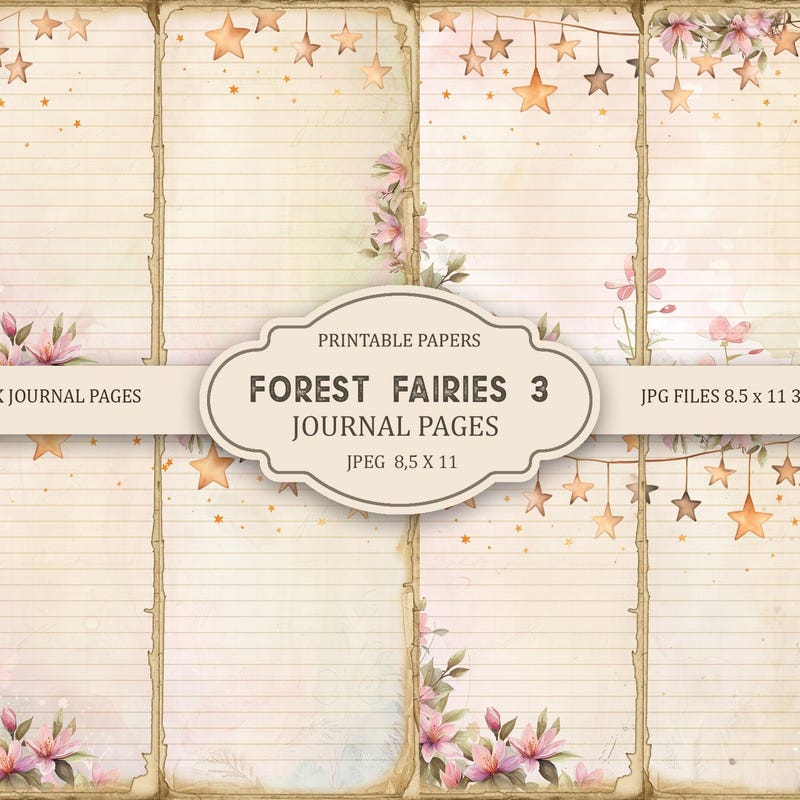 Whimsical Digital Paper - Etsy