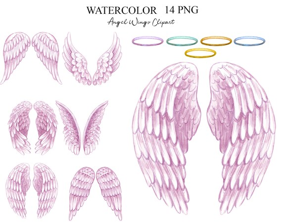 Cute Angel Wings Clipart