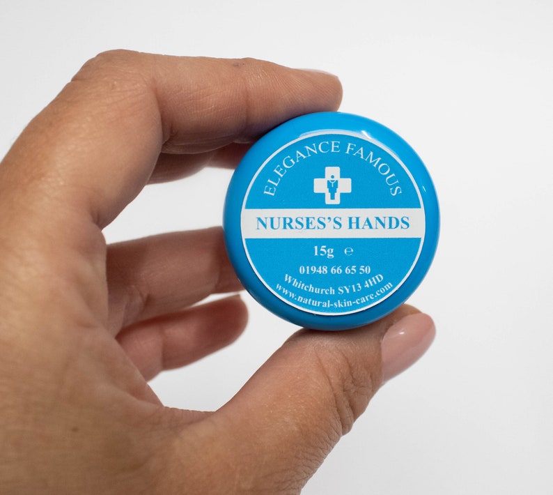 Nurses Hand Cream 15g Pocket Size Handmade Family Business Elegance ...