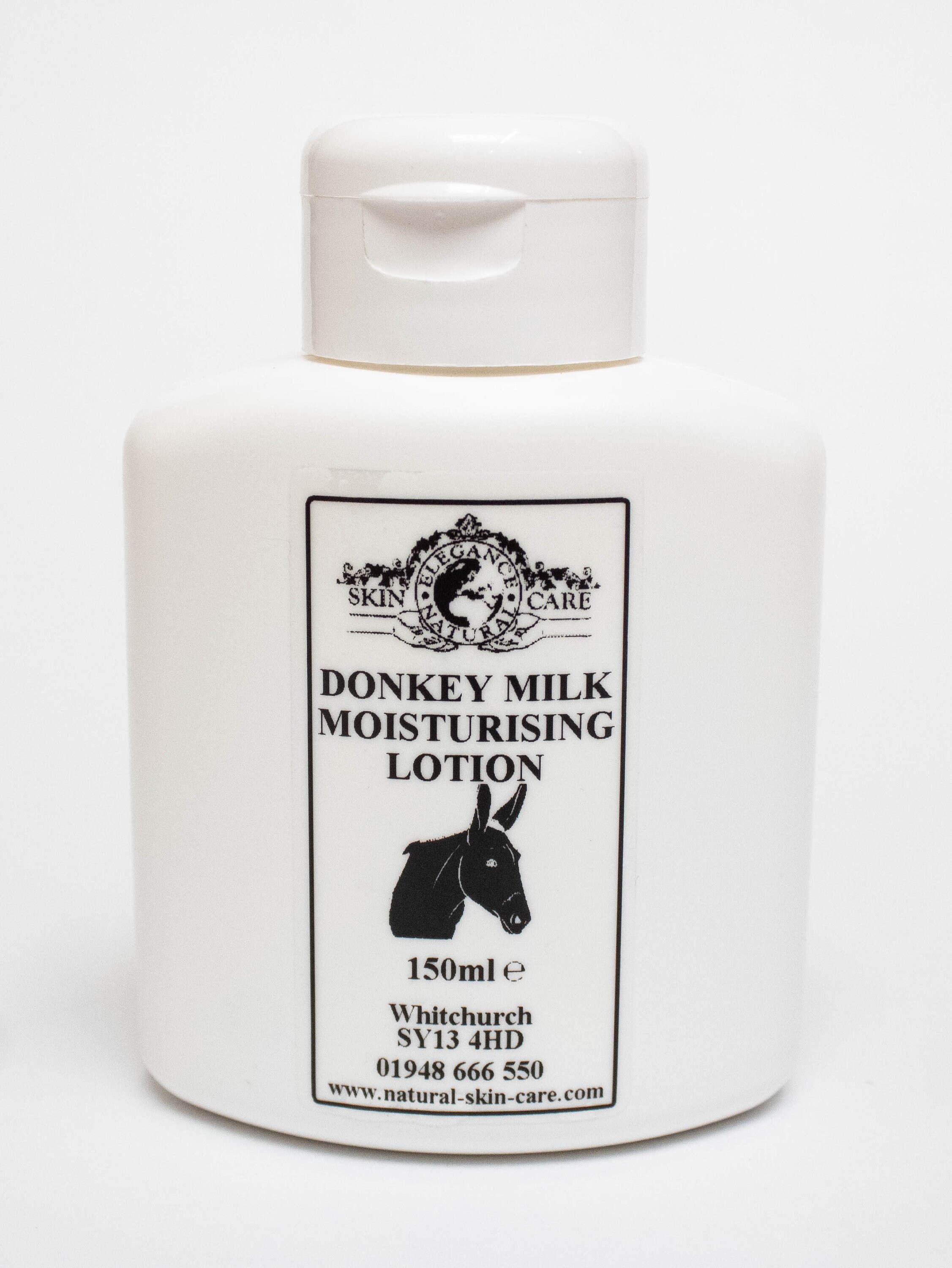 Donkey Milk Moisturising Lotion by Elegance Natural Skin for Aged Skin ...