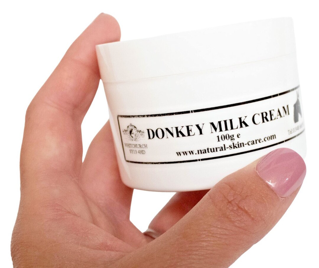 Donkey Milk Moisturising Cream 100g by Elegance Natural Skin - Etsy