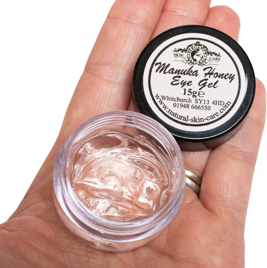Manuka Honey Eye Gel 15g by Elegance Natural Skin Care Brighten Dry ...