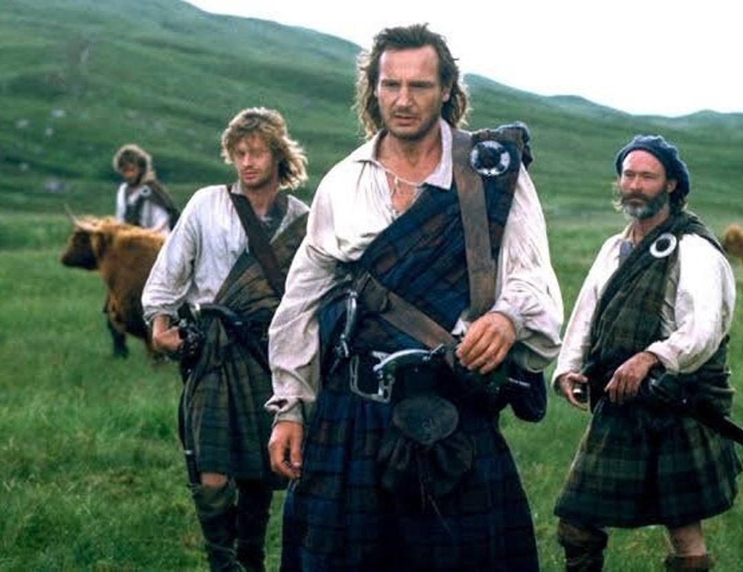 Great Kilt Highland Traditional 16th Century Vintage Scottish - Etsy