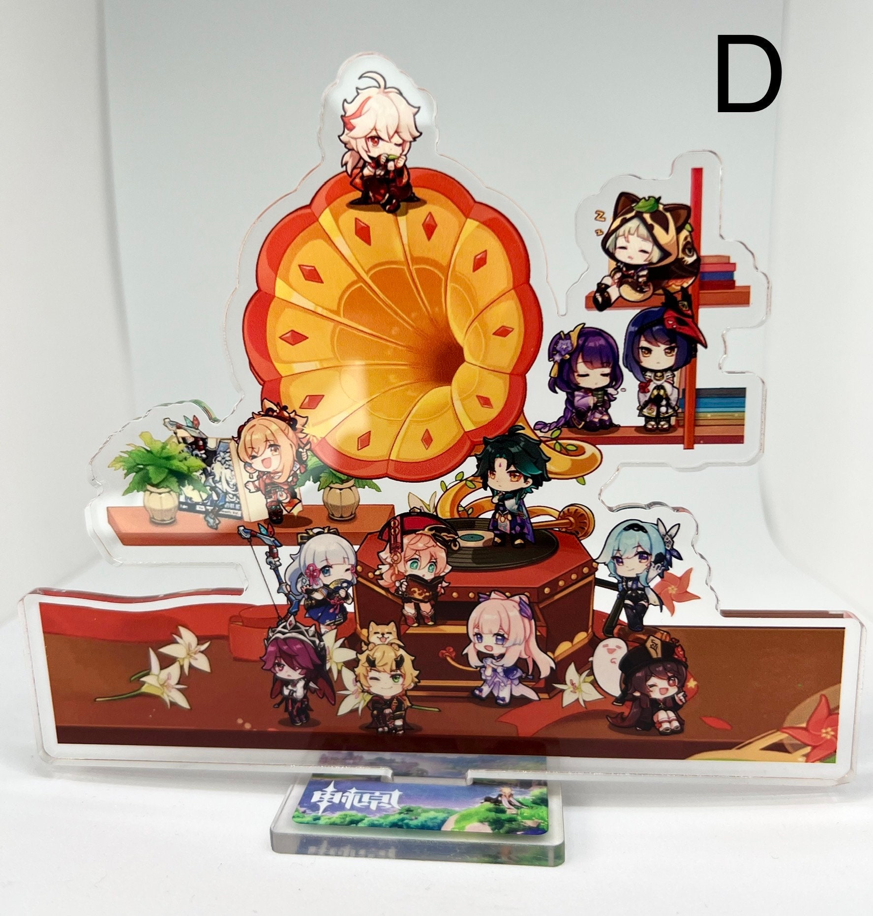 Genshin Impact Acrylic Standee Figure Xiao Zhongli Hu - Etsy