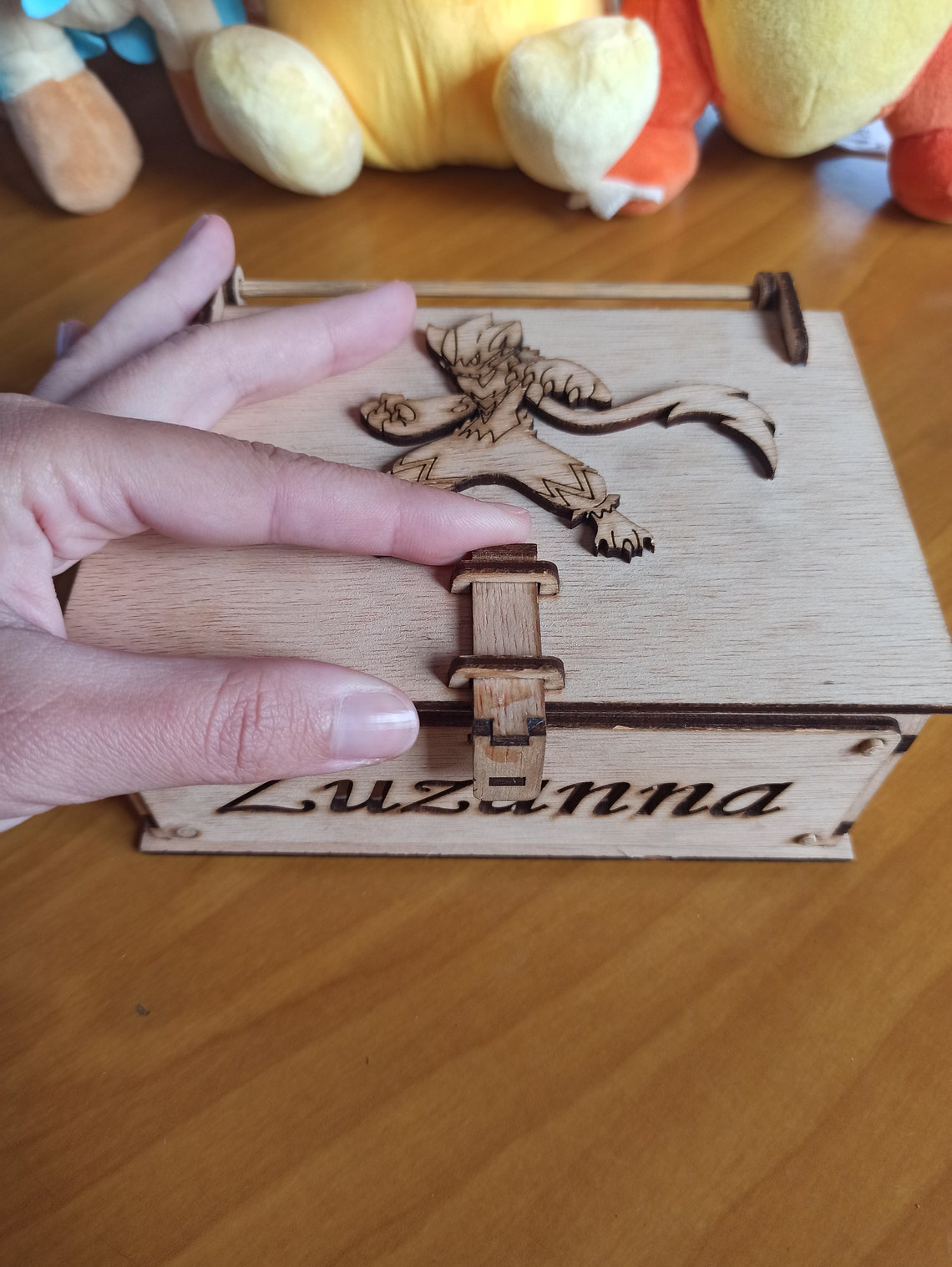 Laser Cut Wooden Pokemon Cards Box DIGITAL PATTERN Ai Plt Rld Dxf - Etsy