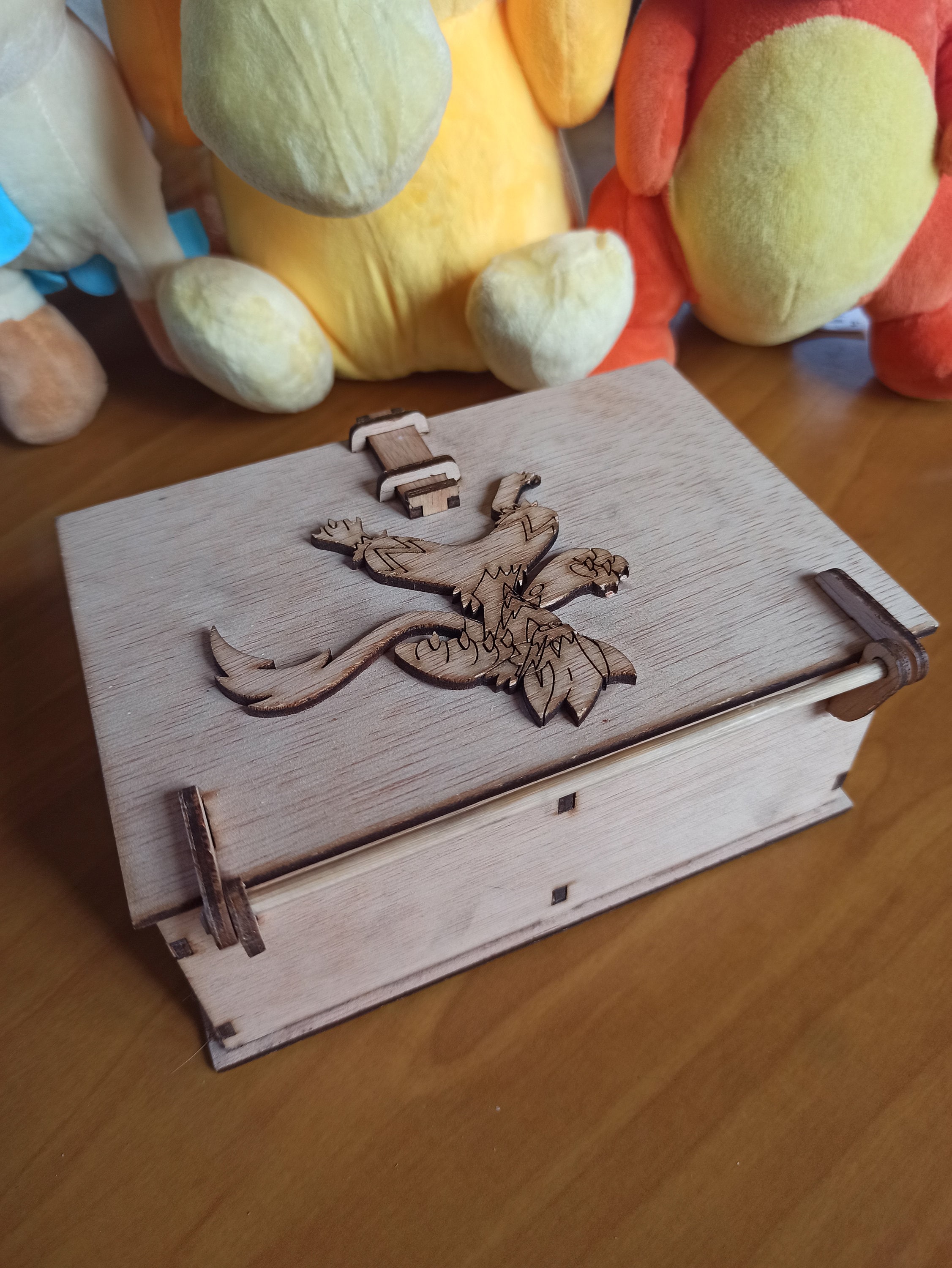 Laser Cut Wooden Pokemon Cards Box DIGITAL PATTERN Ai Plt Rld Dxf - Etsy