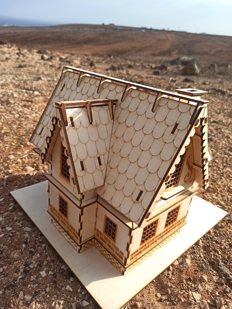 Laser Cut Wooden up Movie Inspired House DIGITAL PATTERN Ai Plt Rld Dxf ...