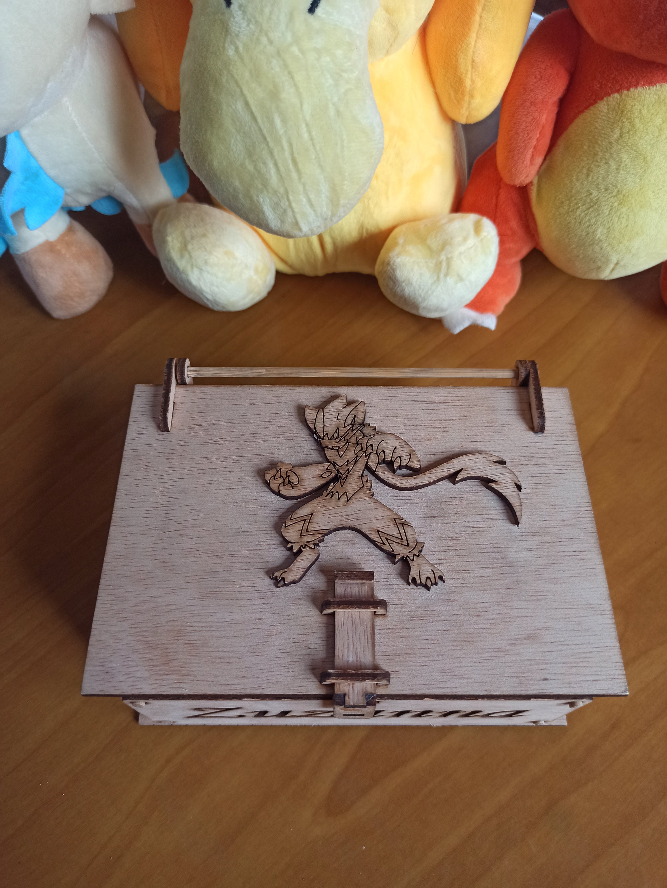 Laser Cut Wooden Pokemon Cards Box DIGITAL PATTERN Ai Plt Rld Dxf - Etsy