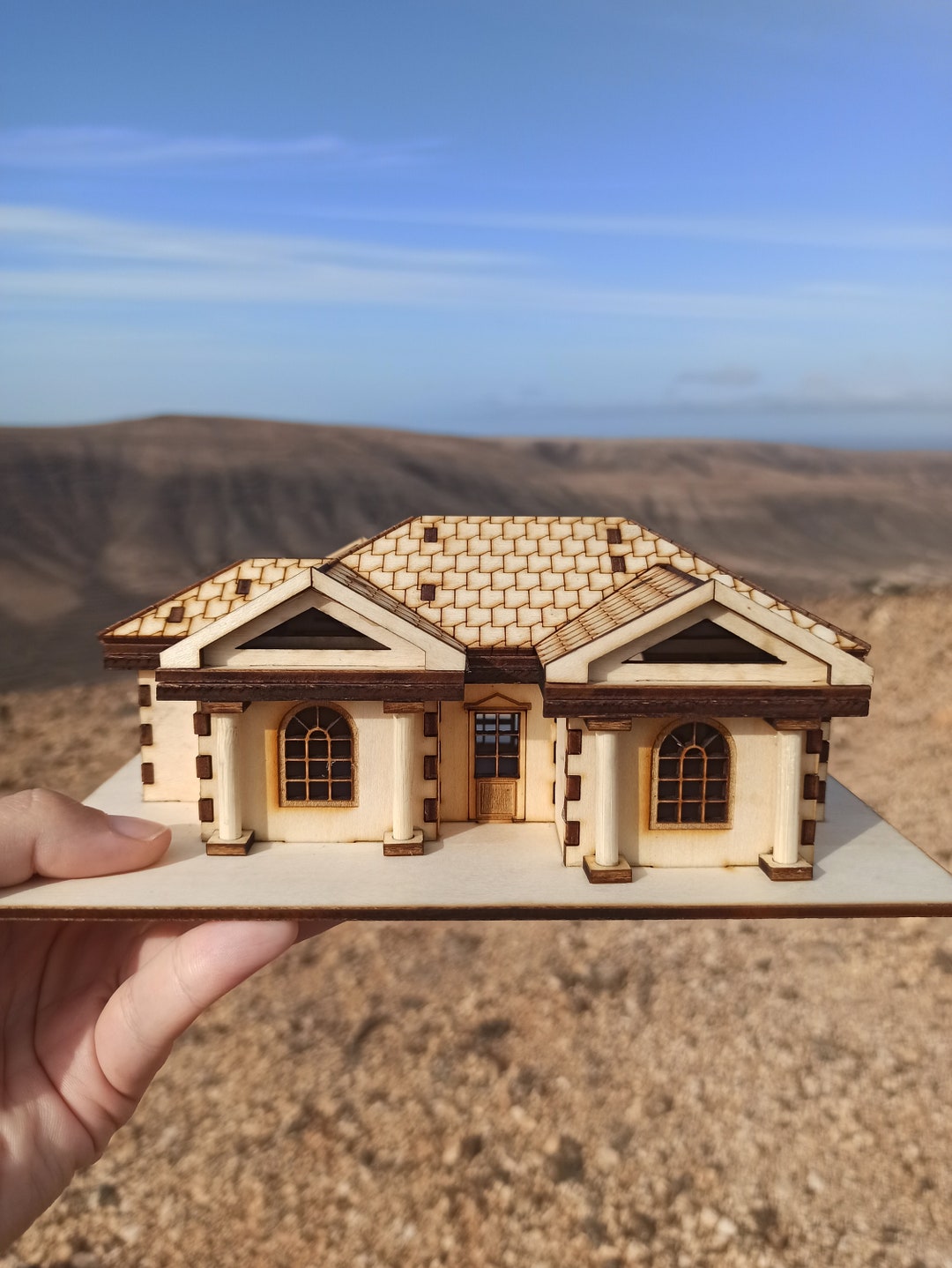 Laser Cut Wooden Florida House DIGITAL PATTERN Ai Plt Rld Dxf Lbrn2 Svg ...