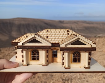 Laser Cut Wooden Country House DIGITAL PATTERN Ai Plt Rld Dxf - Etsy