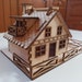 Laser Cut Wooden House DIGITAL PATTERN Pdf Ai Plt Rld Svg Dxf - Etsy