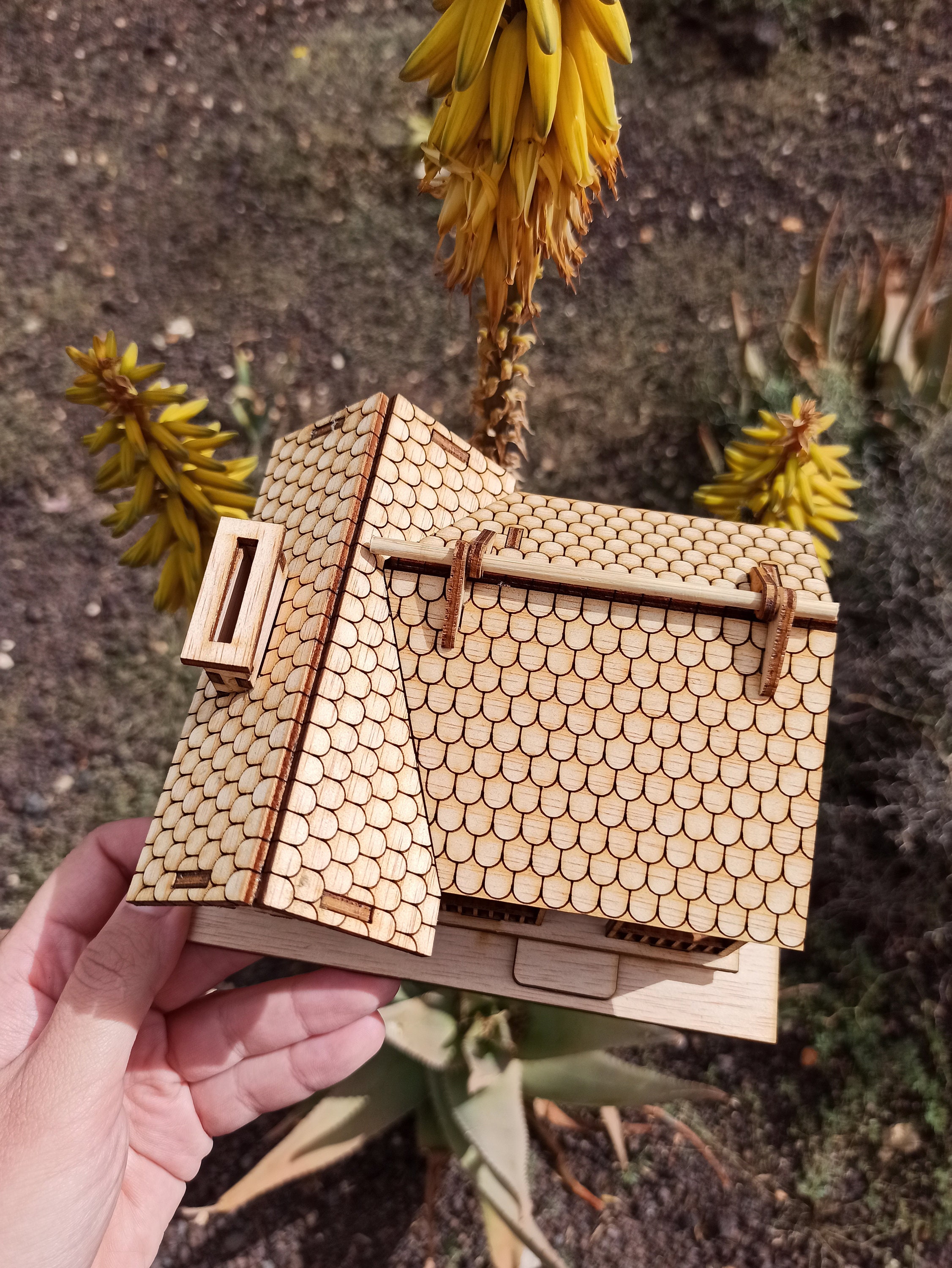 Laser Cut Wooden Country House DIGITAL PATTERN Ai Plt Rld Dxf - Etsy