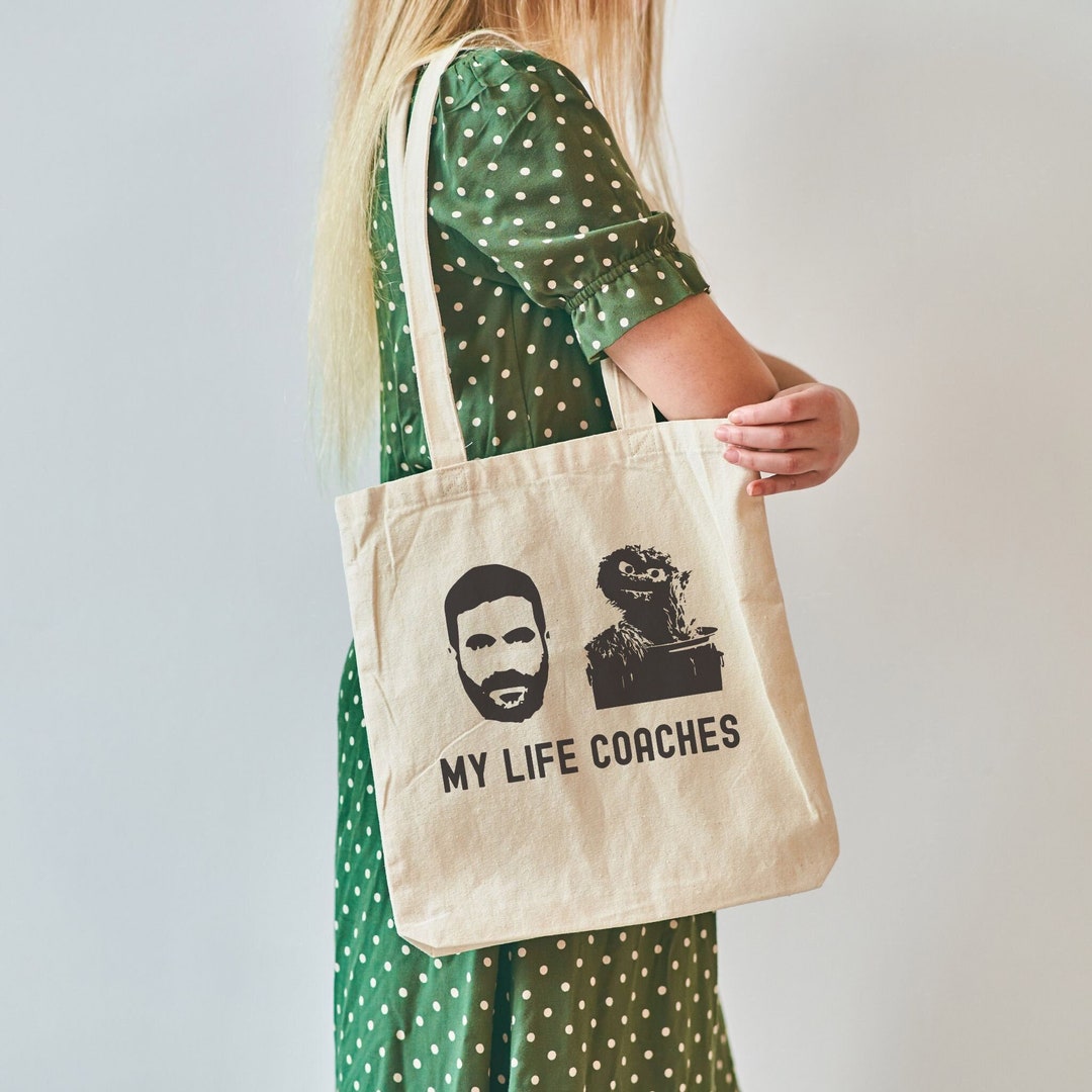 Roy Kent Tote Bag, Oscar the Grouch, Life Coaches - Etsy