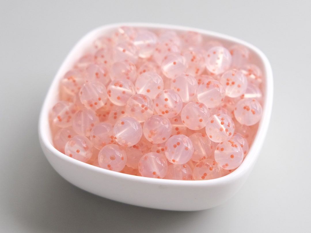 Silicone Sprinkle Bead,silicone Confetti Bead,round Silicone Bead,bulk ...