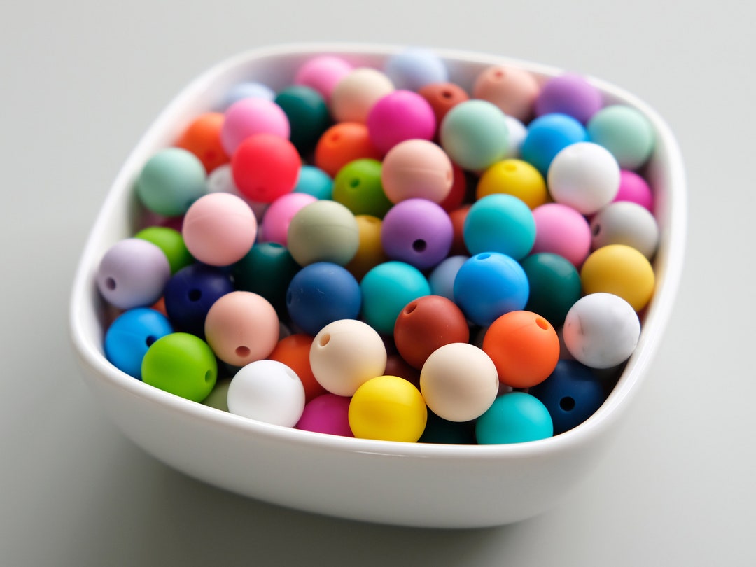 12mm Round Silicone Bead,bulk Silicone Bead,silicone Bead Wholesale - Etsy