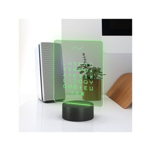 Tifinagh Alphabet Lamp, Acrylic Led Sign, Berber Amazigh Letters - Etsy