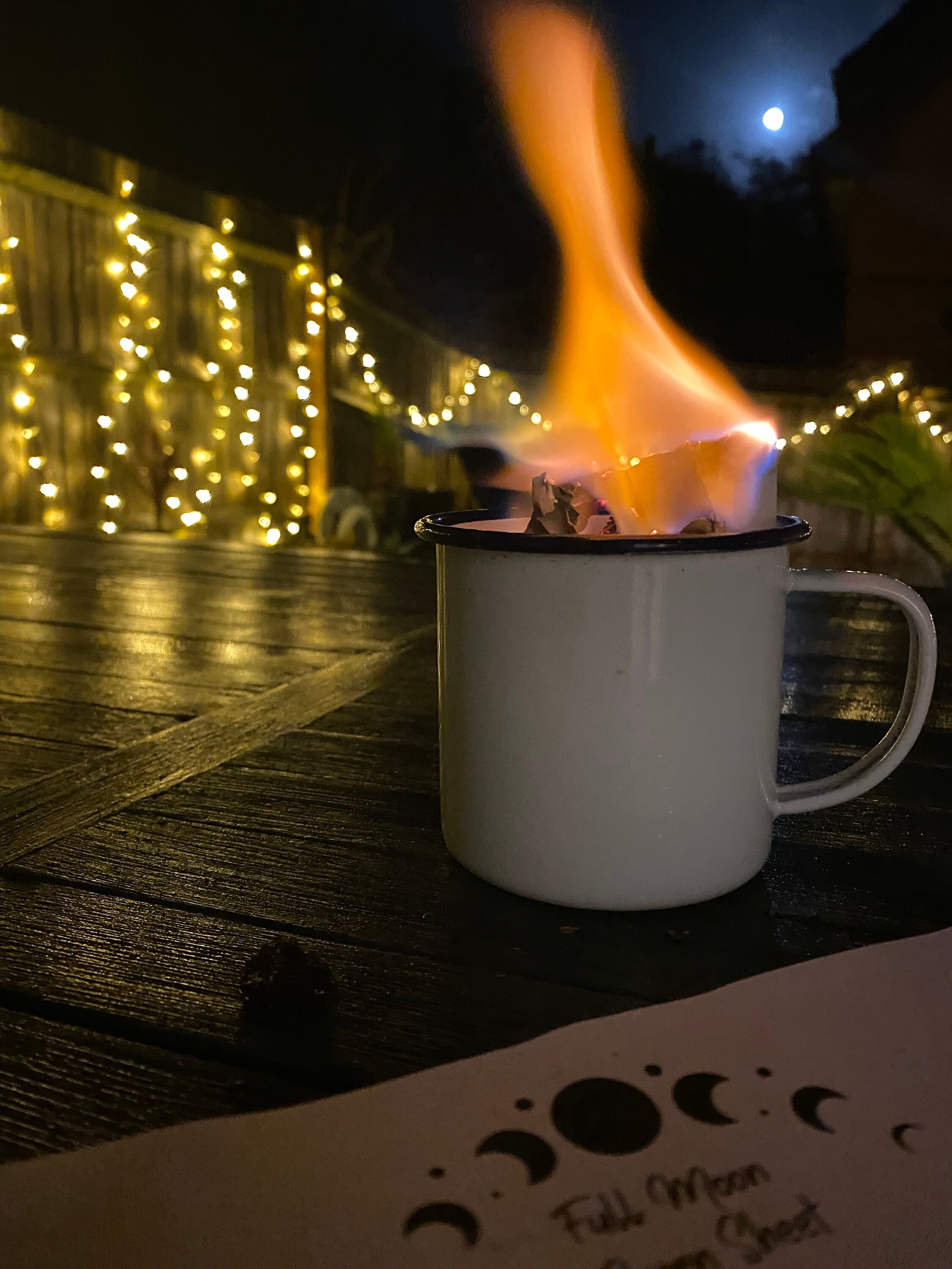 Full Moon Burn Sheet, New Moon Worksheet, Moon Ritual How to for Beginners - Etsy