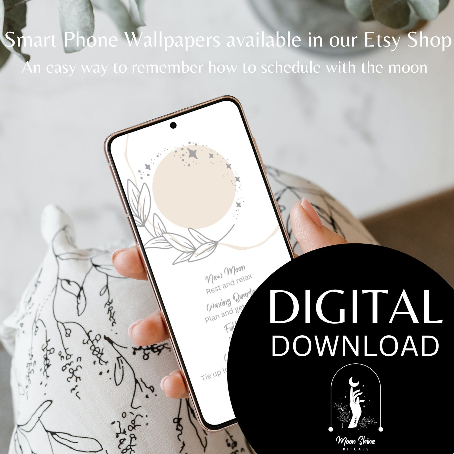 Moon Phase Energy Planner & Worksheets. Work With the Moons Energy to ...