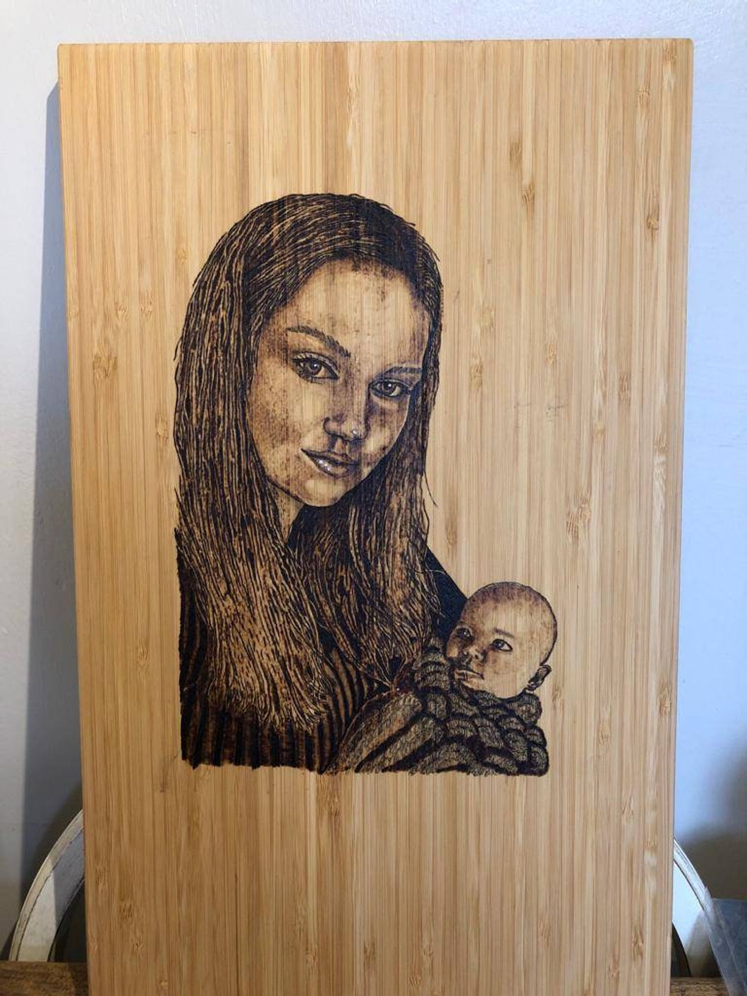 Custom Pyrography Chopping Board - Etsy
