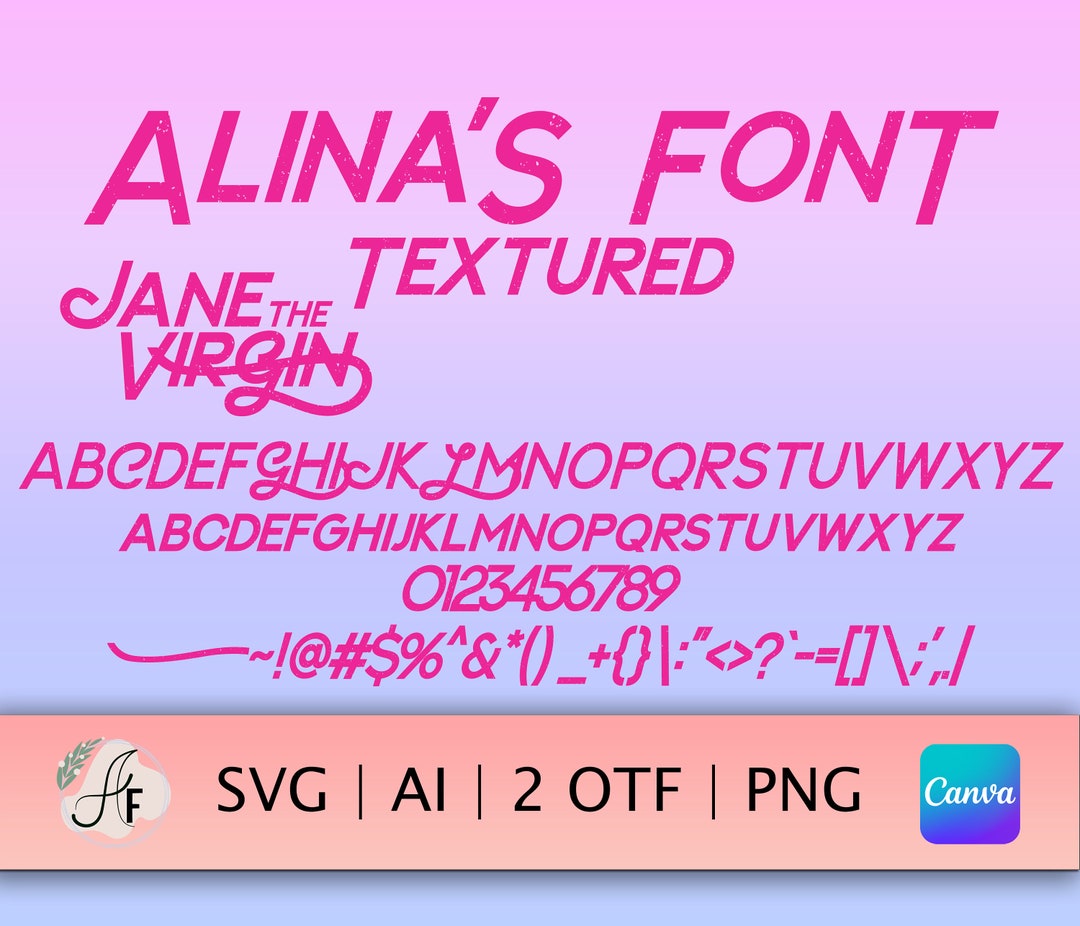 Whimsical Romance Script Jane the Virgin Font Romantic Comedy Typeface ...