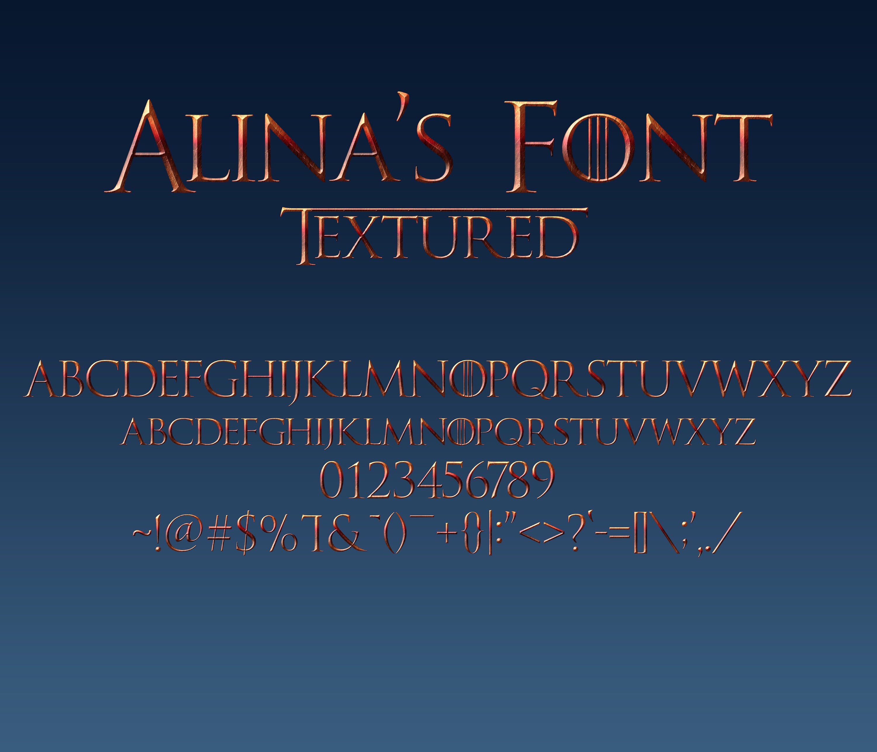 Fantasy Script Royal Font Medieval Adventure Typeface Dragon Lettering ...