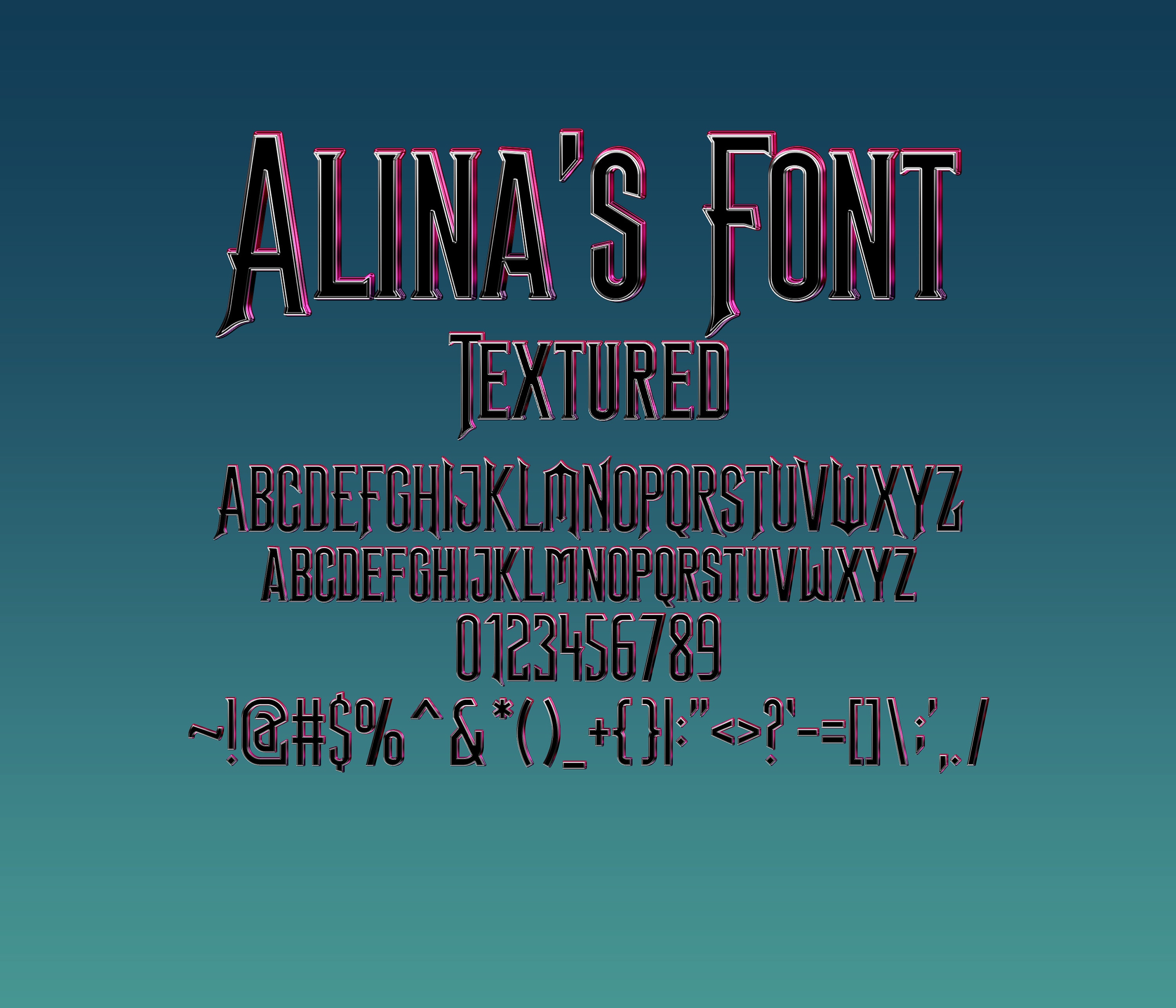 Whimsical Witch Script Pink Witch Font Dark Fantasy Font Sinister ...