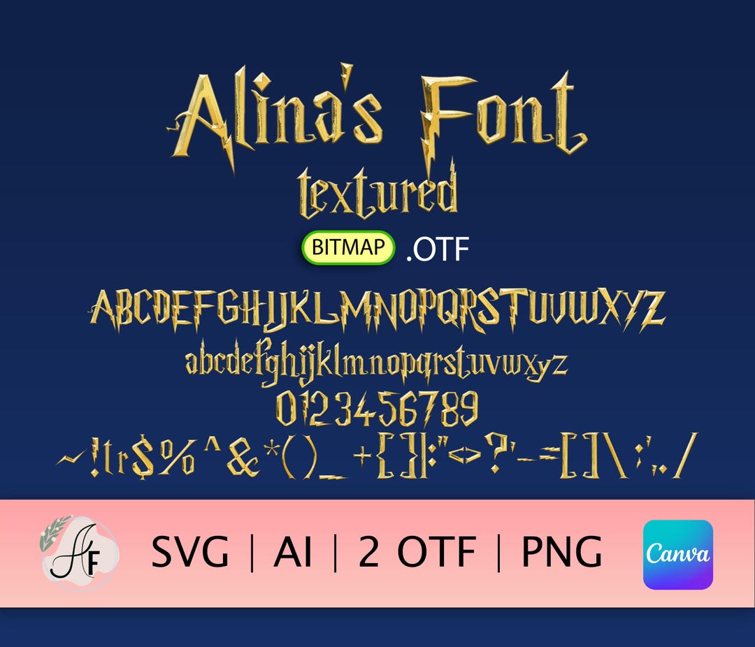 Wizard Font Wizard's Scroll Typeface the Wizard Canva Font the Wizard ...