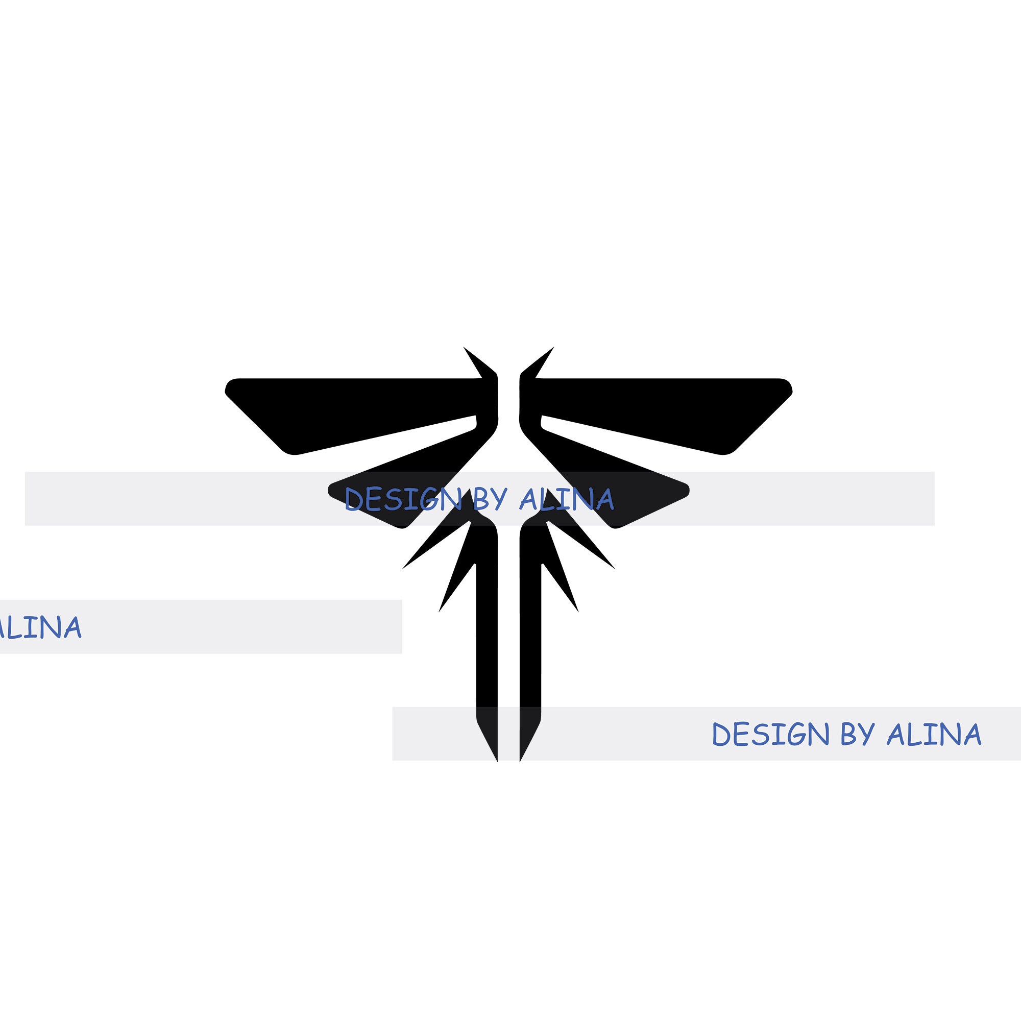 The Last of Us Font Ellie's Moth Tattoo Svg Moth Symbol - Etsy