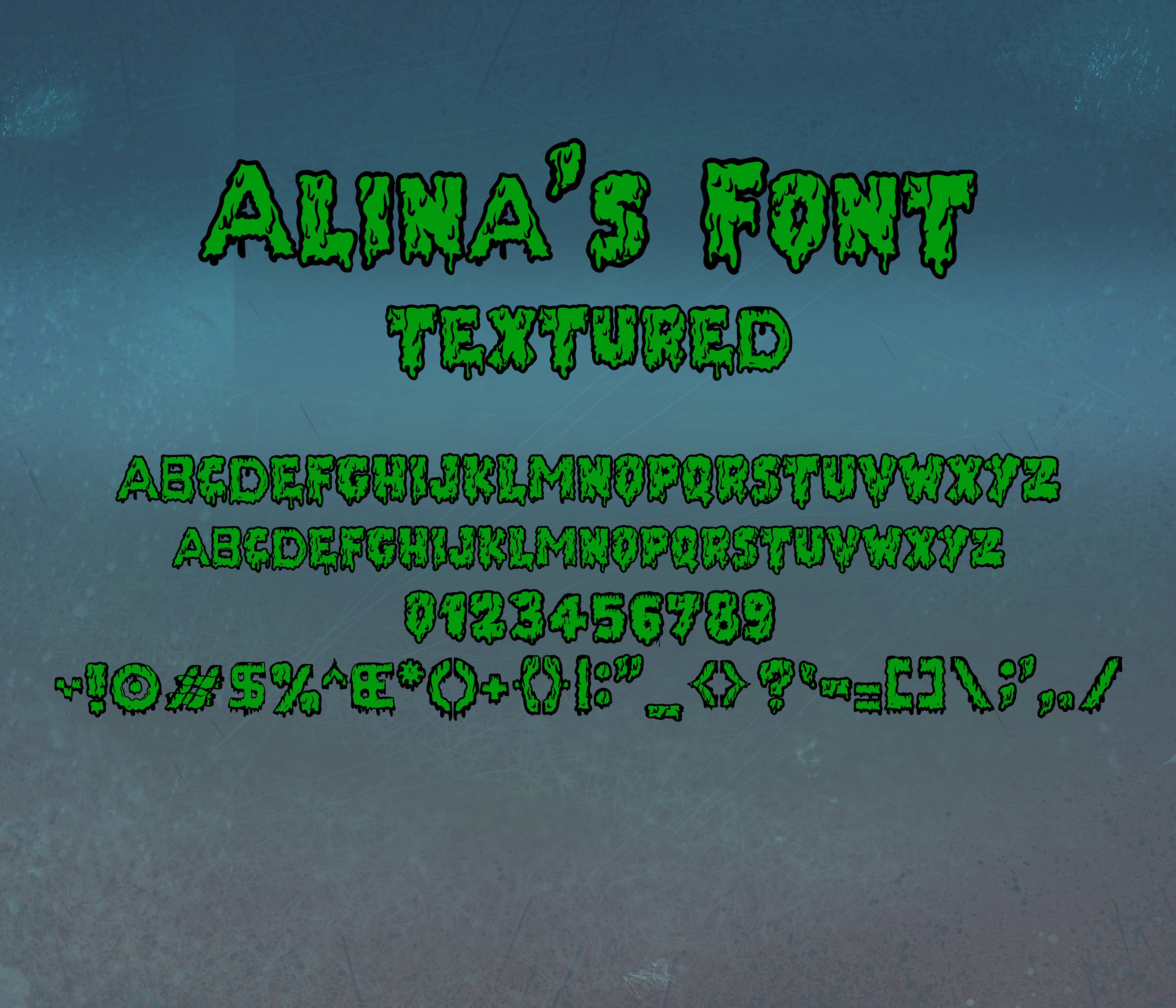 Slime Fonts Bundle Turtles Slime Font Slime Invitation Font Turtles ...