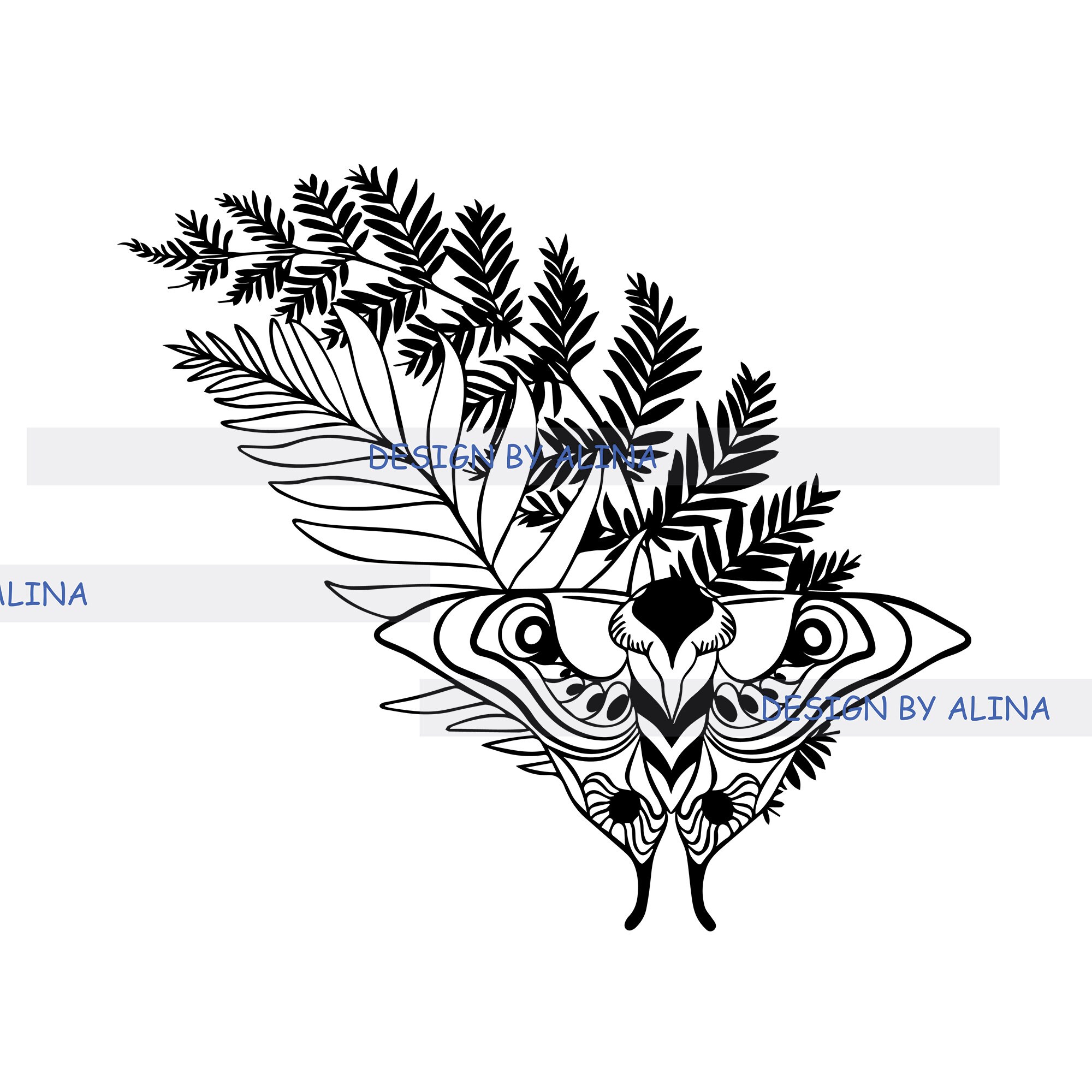 The Last of Us Font Ellie's Moth Tattoo Svg Moth Symbol - Etsy