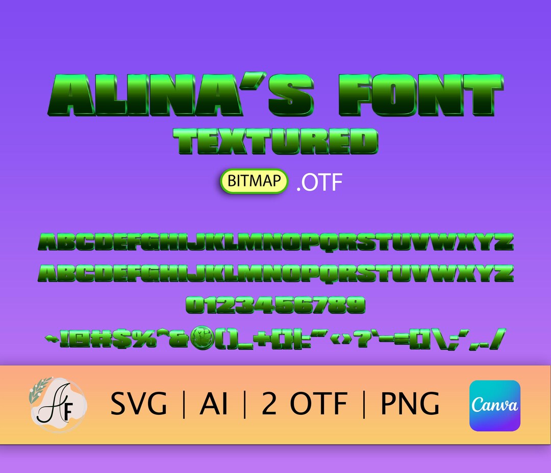 Gamma Monster Color Font (colossal Hero Typeface OTF, SVG, PNG) - Etsy