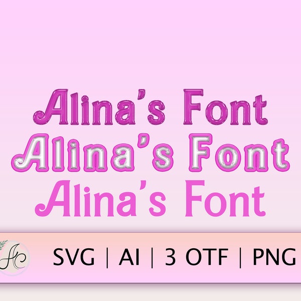 Barbie real font - Etsy Österreich