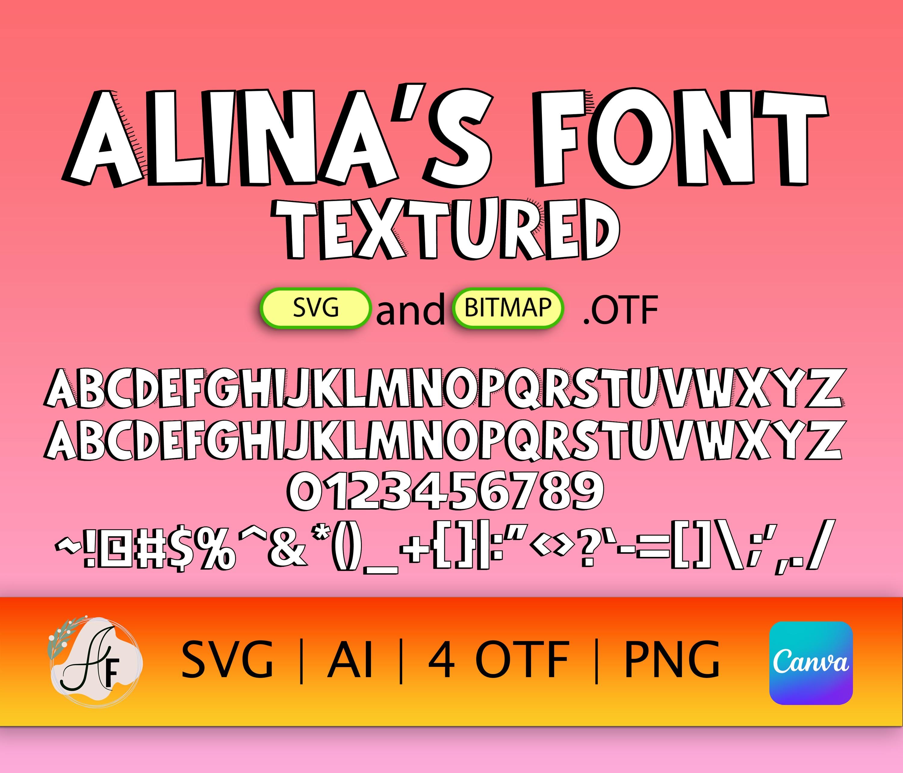 Family Fun Textured Font Fun House Typo Loud and Proud Font Family ...