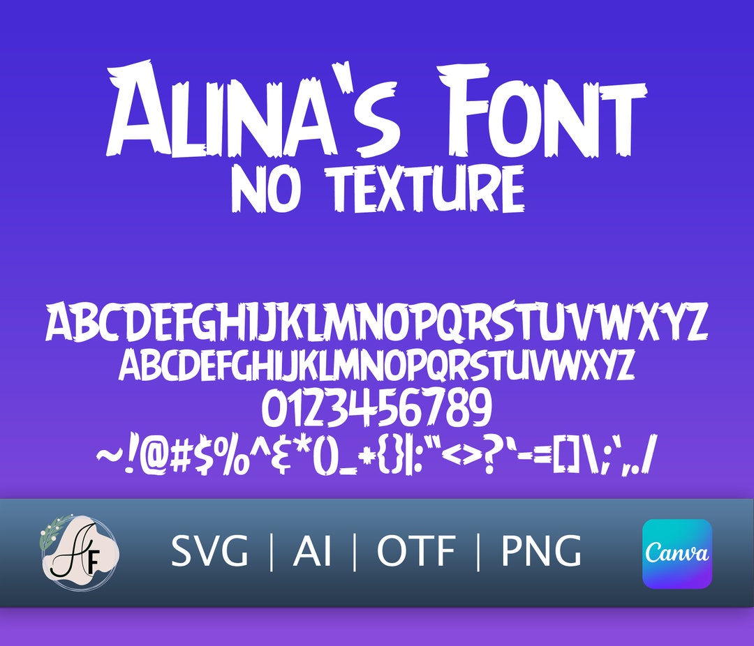 Feathered Fury Font: Bird Battle Script (SVG, OTF, PNG) Alina's Font - Etsy