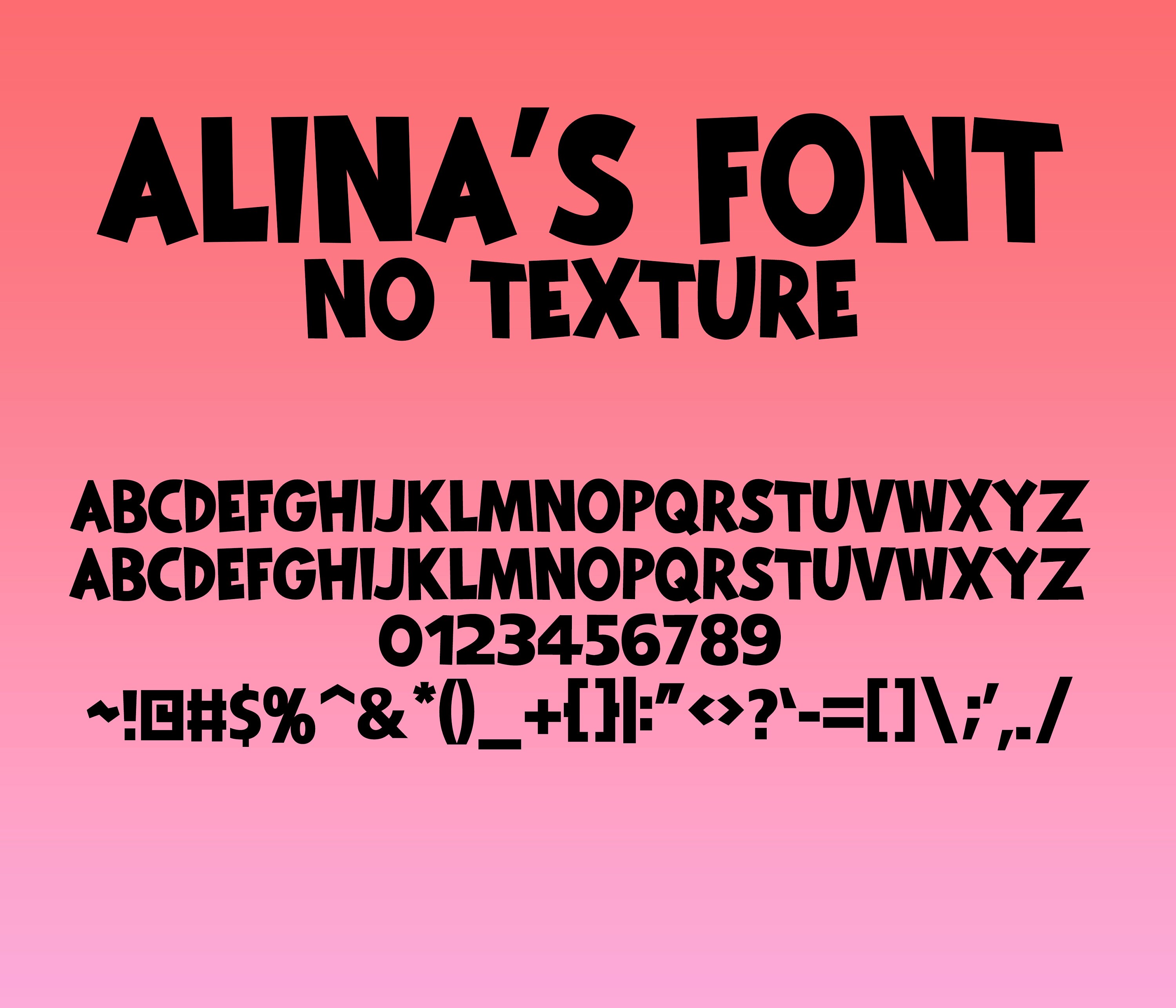 Family Fun Textured Font Fun House Typo Loud and Proud Font Family ...