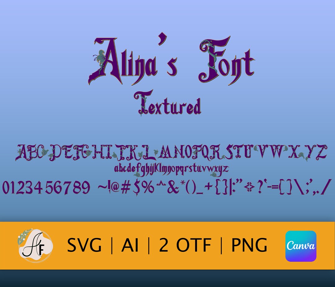 Addams Font Morticia's Font Addams Manor Font Gothic - Etsy