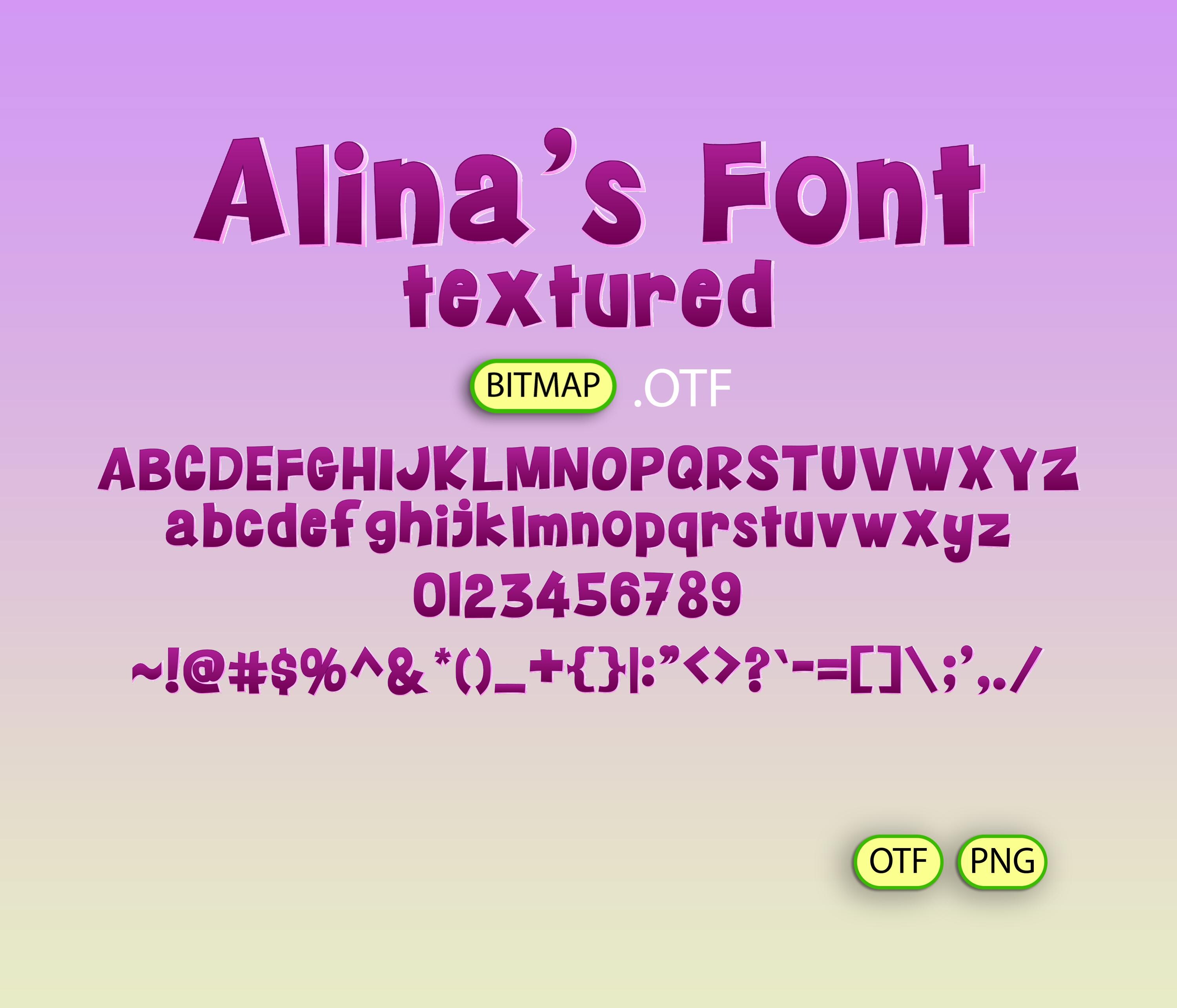 Blue Friends Textured Font Pink Dog Font Puppy Stickers Dog Textured ...