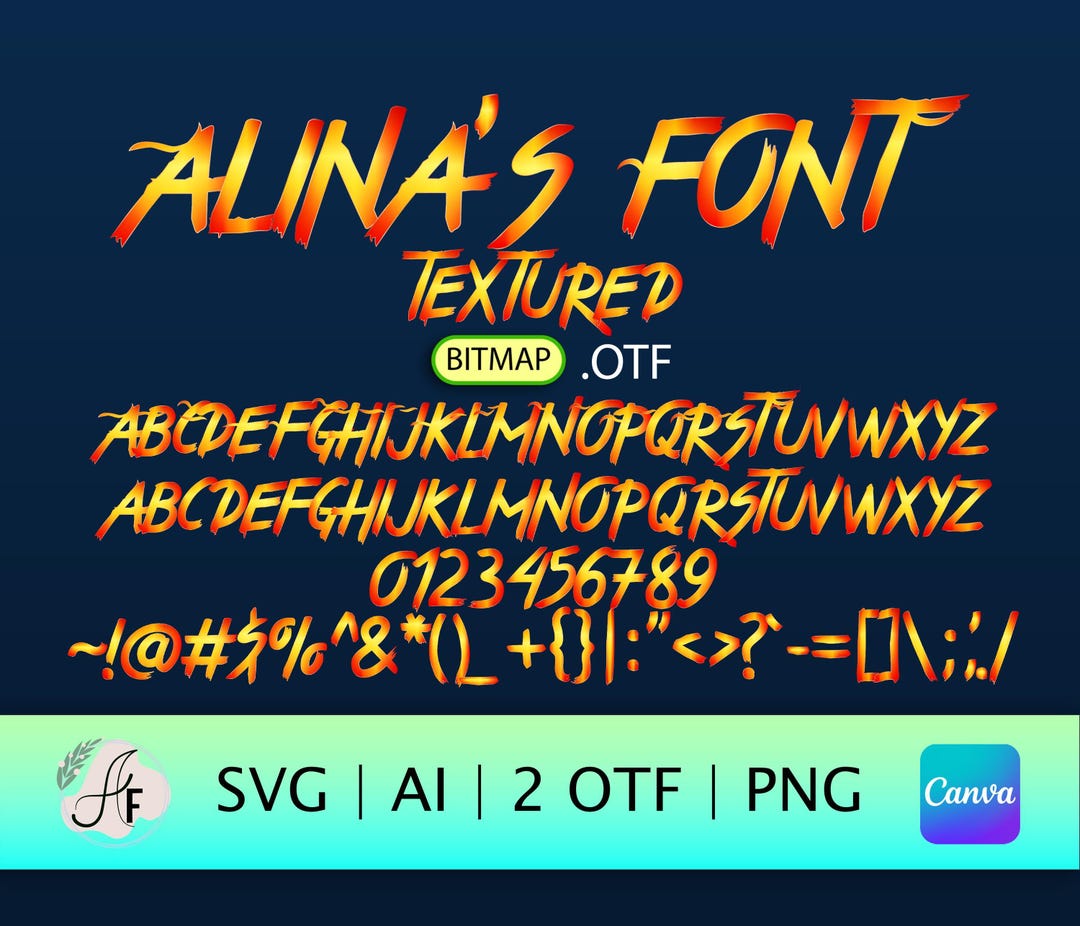 Flaming Fury Color Font (hellfire Script OTF, SVG, PNG) - Etsy